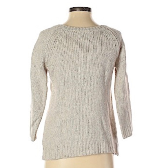 LOFT | Sweaters | Ann Taylor Bow Scoop Neck Wool Sweater | Poshmark